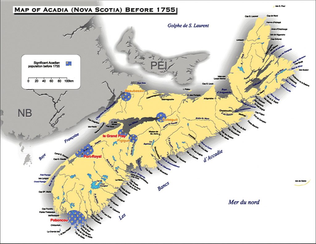 ACADIA AND THE ACADIANS – Reg Porter's Heritage Blog