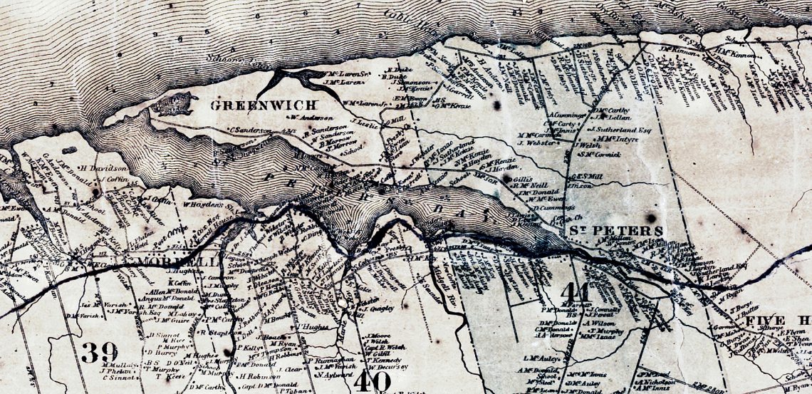 The Lake/Baker Map of 1863 – Reg Porter's Heritage Blog